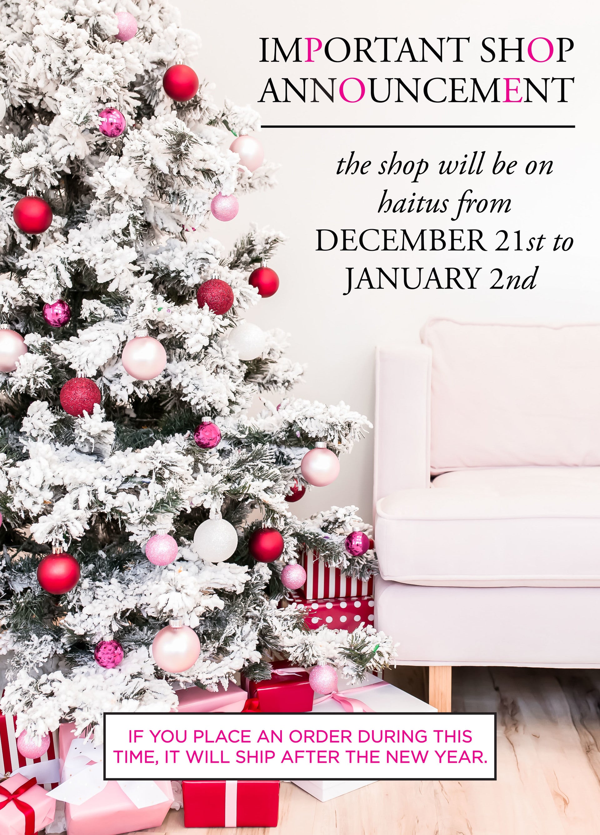 We're Taking A Hiatus! - Effie's Paper