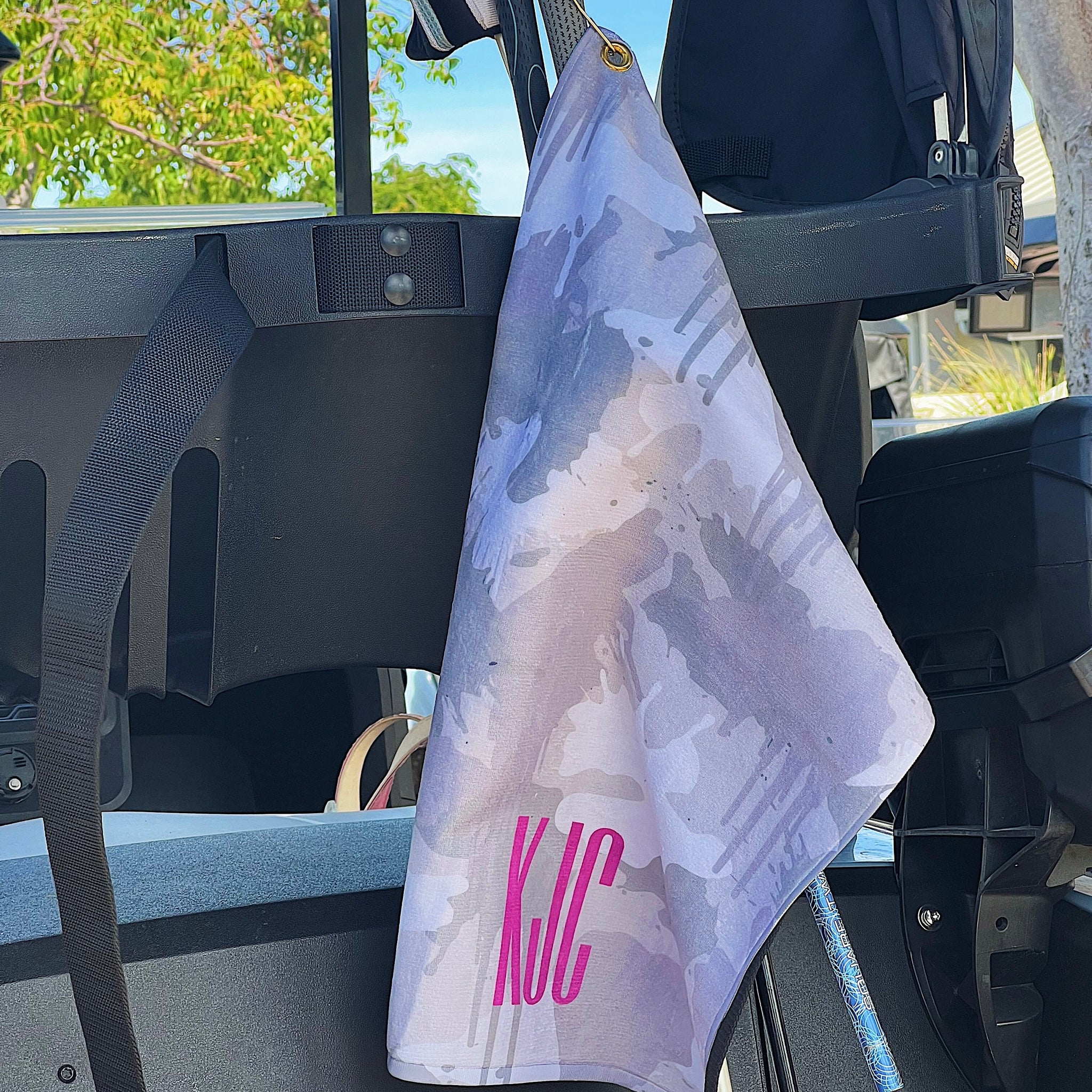 Monogram Golf Towel - Effie's Paper