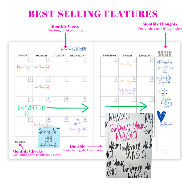 Embrace Your Magic :: Organized Chaos Planner - Effie's Paper